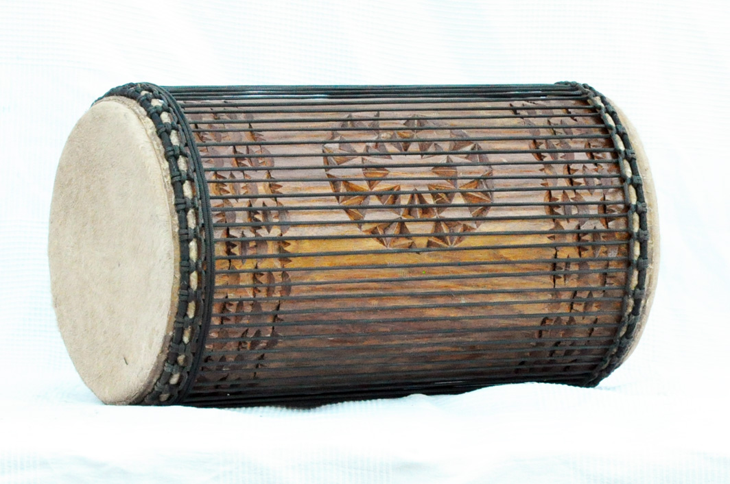 4 irons sangban dunun - Rosewood Guinea dunun drum