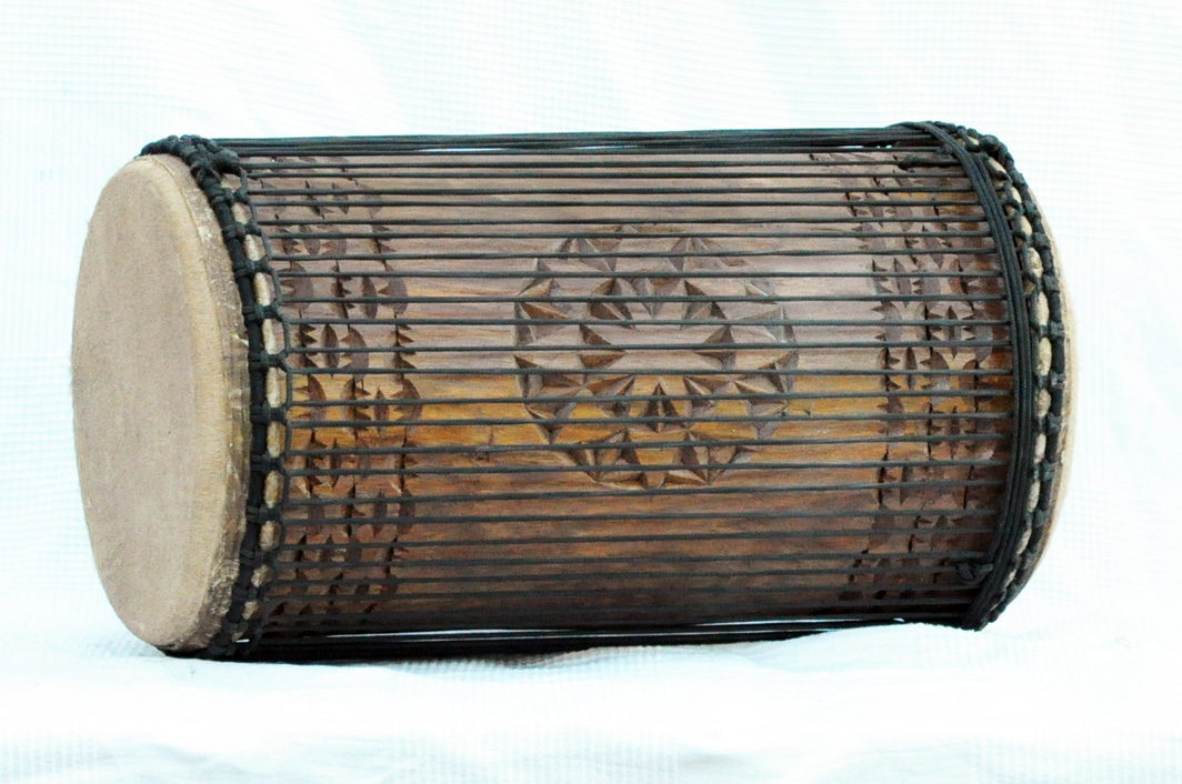 4 irons sangban dunun - Rosewood Guinea dunun drum