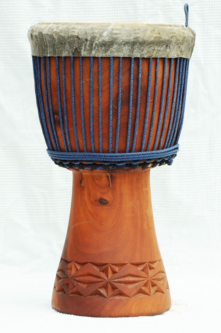 Professional djembe for sale - Large mahogany Mali djembe drum