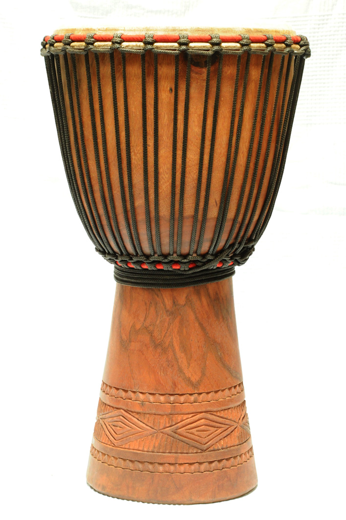 Large Classic Mali djembe mahogany: buy Malian djembe (acajou, djalla)