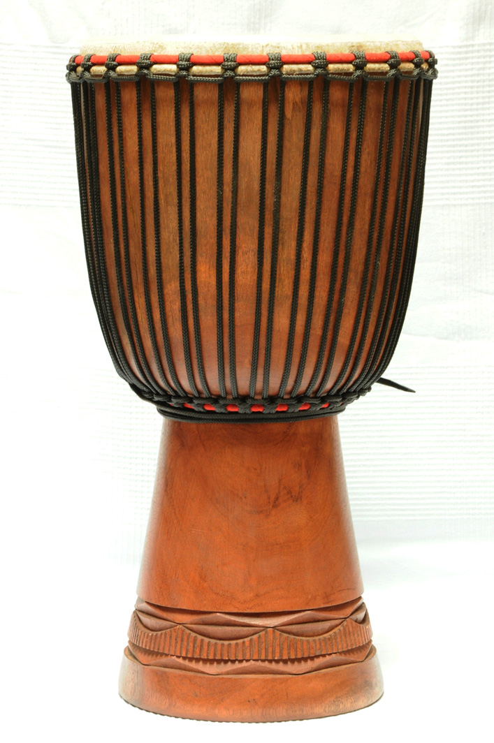 Large Classic Mali djembe mahogany: buy Malian djembe (acajou, djalla)
