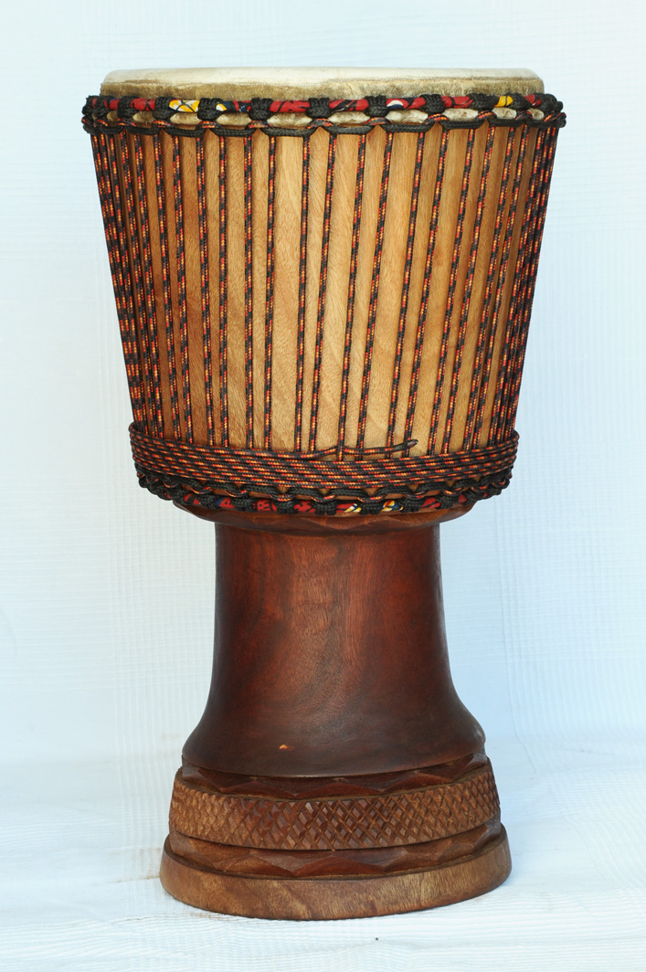 Professional djembe for sale - Large mahogany Mali djembe drum