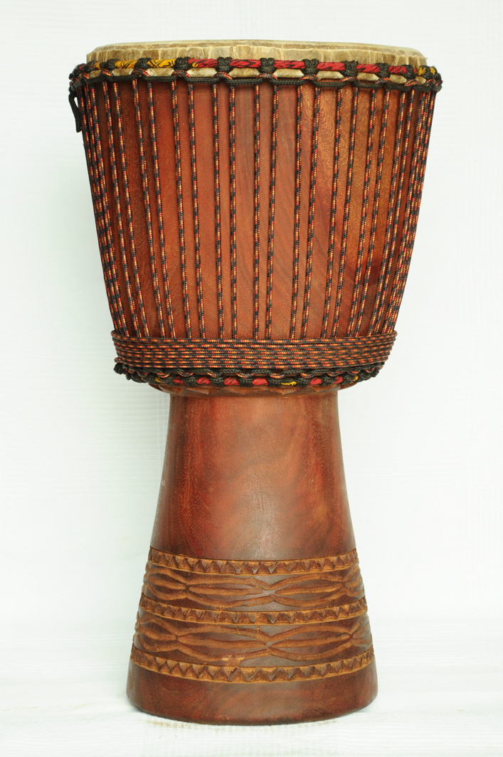 Professional djembe for sale - Large mahogany Mali djembe drum