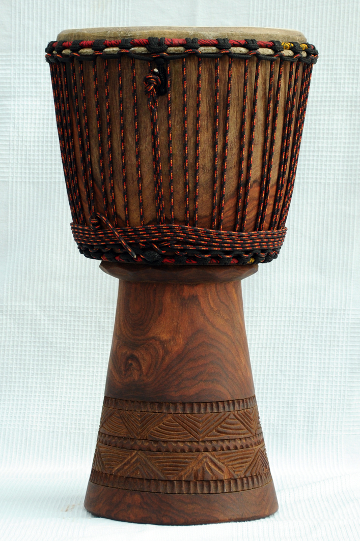 Professional djembe for sale - Large rosewood Mali djembe drum