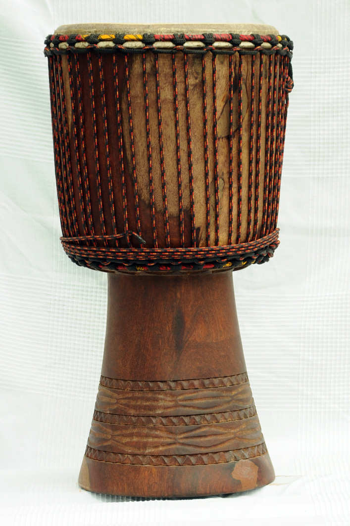 Professional djembe for sale - Large mahogany Mali djembe drum