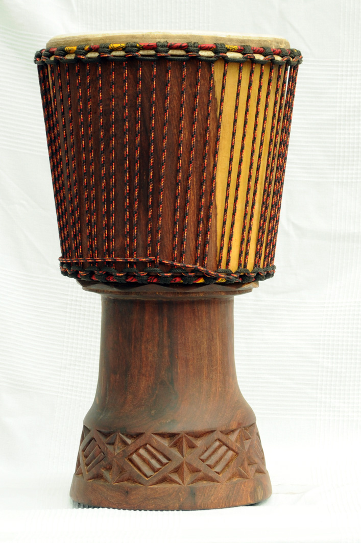 Professional djembe for sale - Large rosewood Mali djembe drum