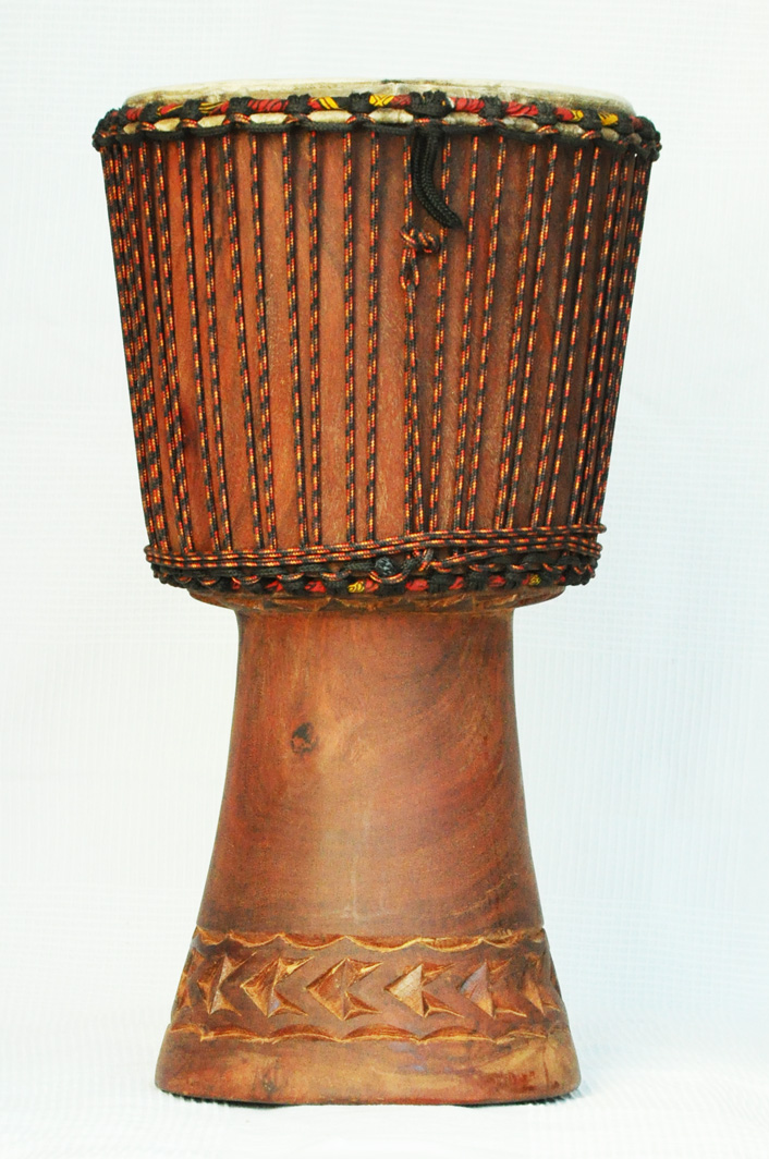 Professional djembe for sale - Large mahogany Mali djembe drum