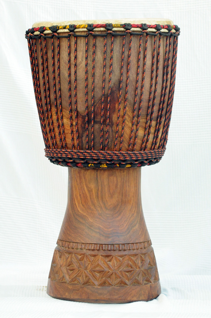 Professional djembe for sale - Large rosewood Mali djembe drum