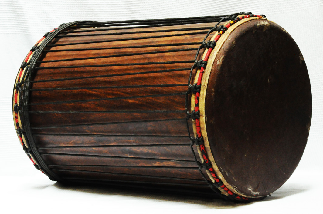 Classic Mali dundunba in rosewood: buy dununba in khadi (gueni)